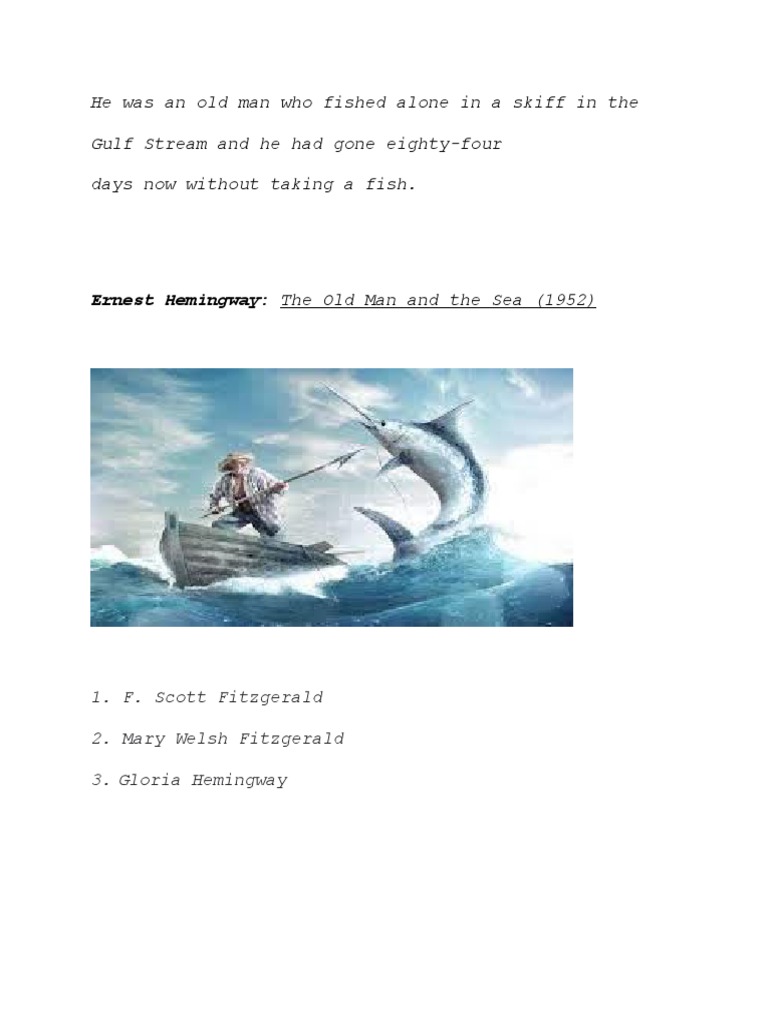 The Old Man and the Sea Overview | PDF