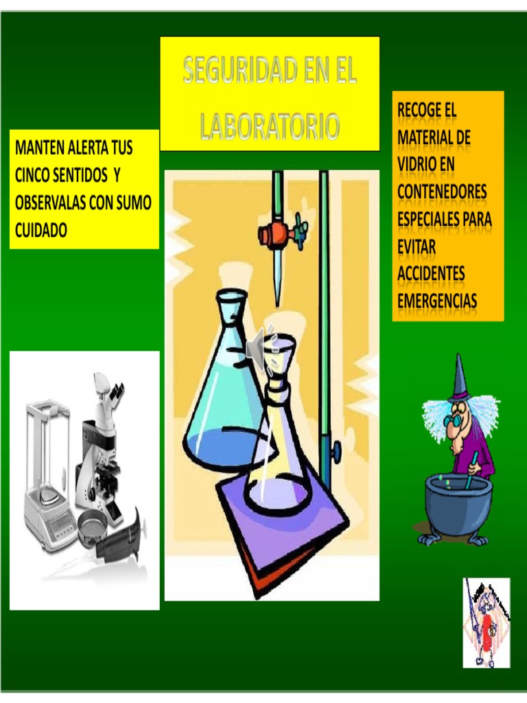 Normas de seguridad en el laboratorio | PDF