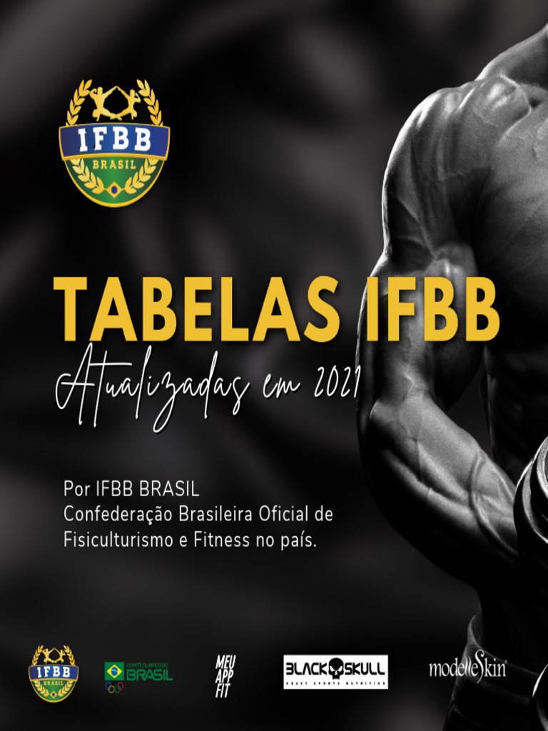 Tabelas de Categorias IFBB Brasil 2021 | PDF
