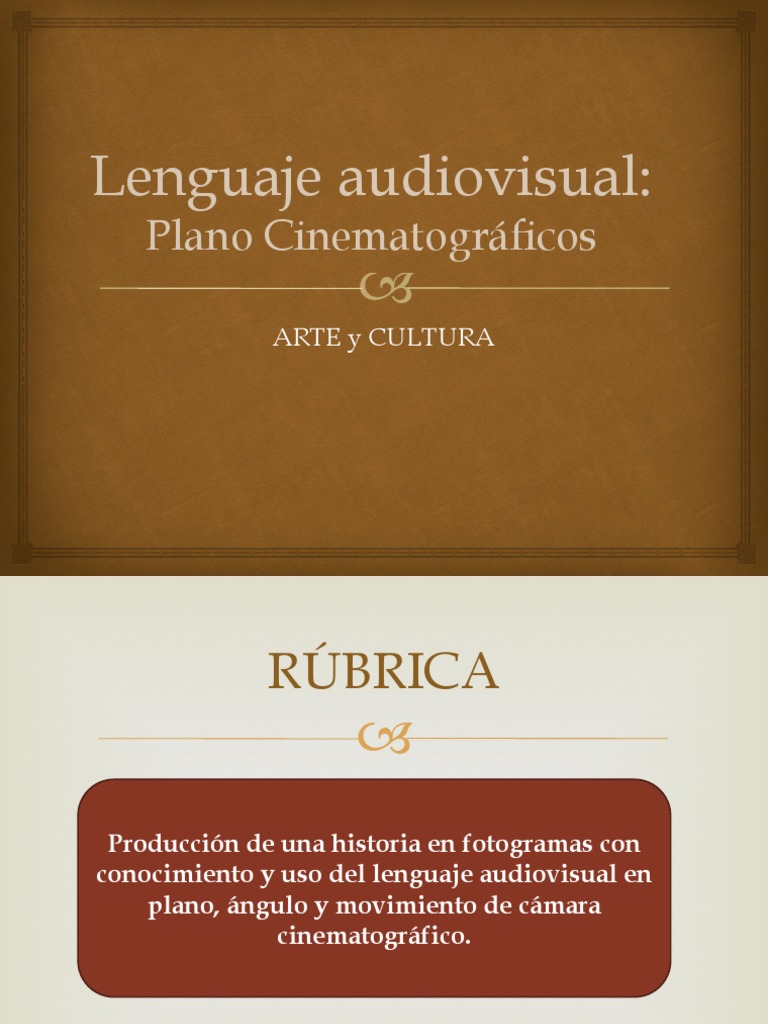 Tipos de Planos Cinematográficos | PDF