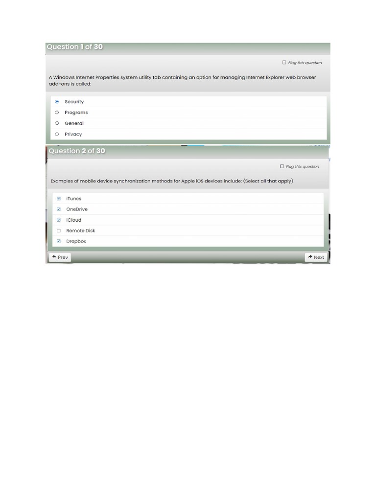 Technical Test Answer Guide | PDF
