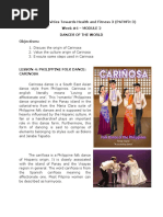 History and Origin of Cariñosa Dance | PDF