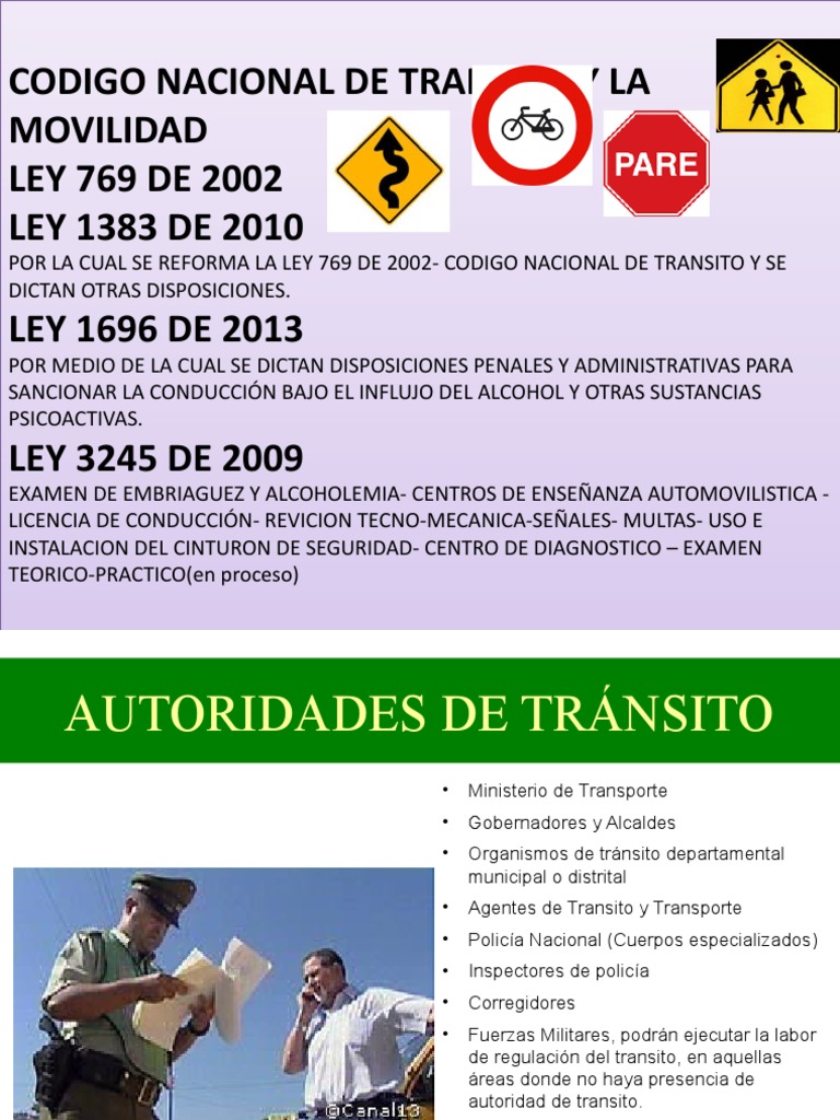 3 Legislación y Normas de Transito | PDF | Semáforo | Peatonal