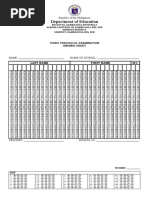 Multiple Choice Bubble Sheet Template Customize This Word | PDF ...