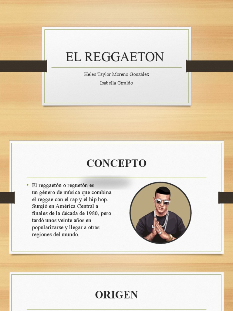 Concepto y Origen del Reggaetón | PDF | Musica Popular | Las artes ...