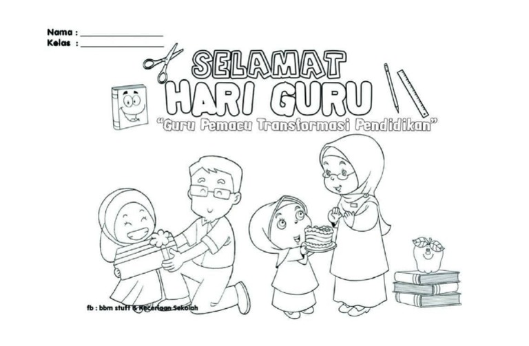 Sketsa Hari Guru | PDF