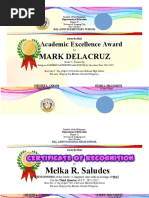 RDELC 2024 Certificate | PDF | Philippines