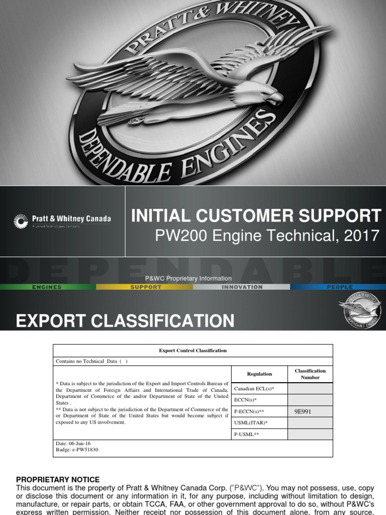 PW200 Engine Maintenance Overview | PDF | Technology & Engineering