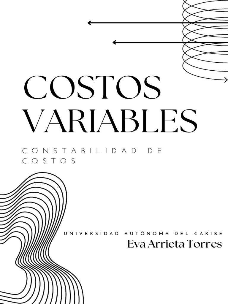Costos Variables | PDF | Economias | Ciencias económicas