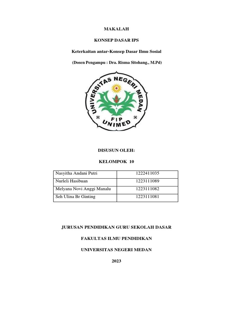 Makalah IPS Kel. 10 | PDF