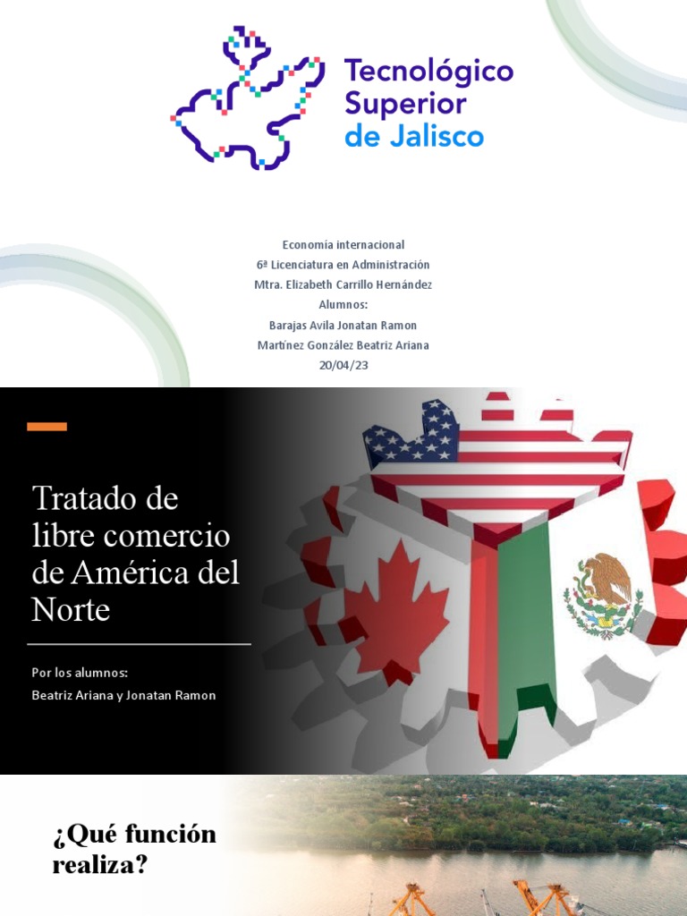 Tratado de Libre Comer | PDF | Tratado de Libre Comercio Norteamericano ...