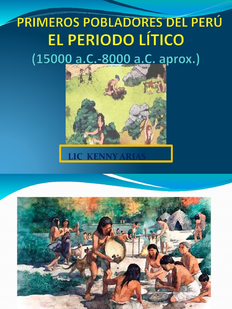 periodo litico peruano | PDF | Ciencias de la Tierra