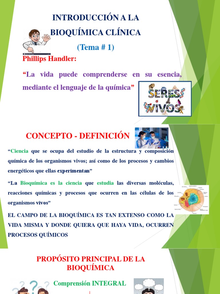 Tema 1 Bioq. | PDF | Ciencia y matemáticas