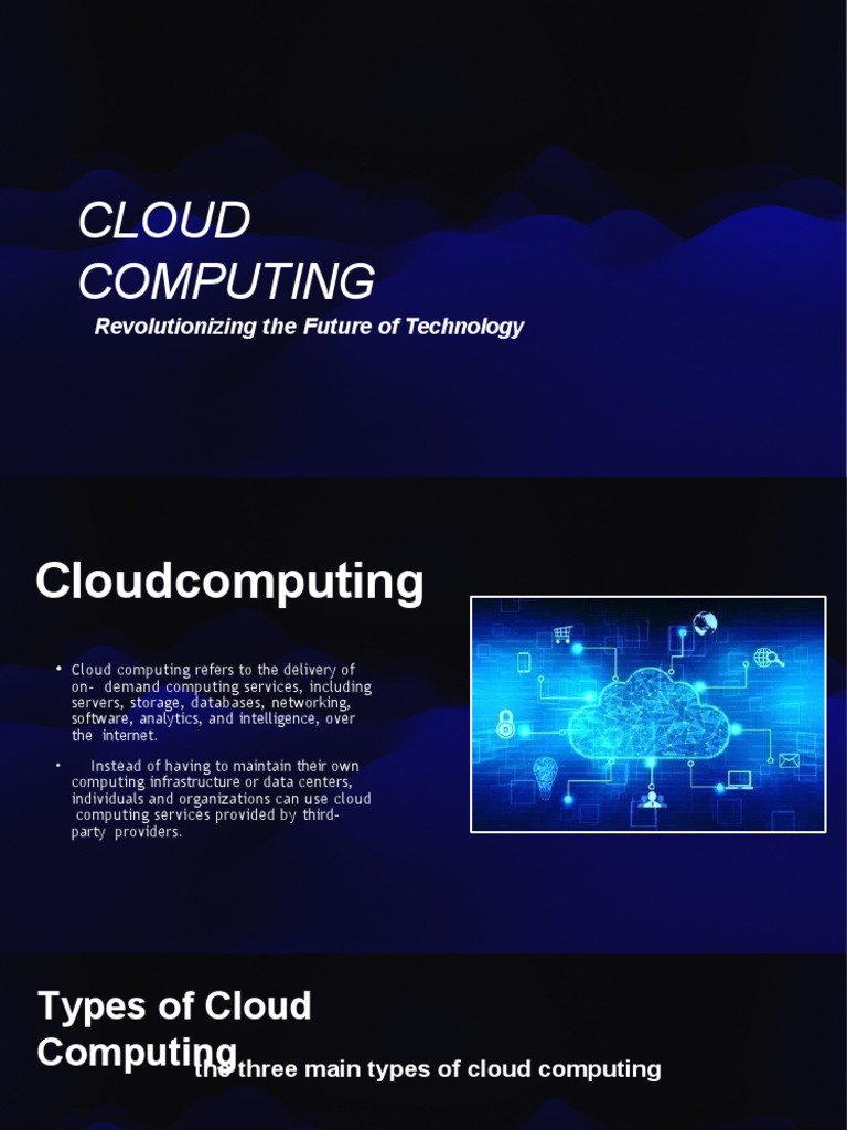 Understanding Cloud Computing Essentials | PDF | Cloud Computing ...