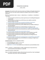 POMS Profile Questionnaire | PDF | Emotions | Psychology