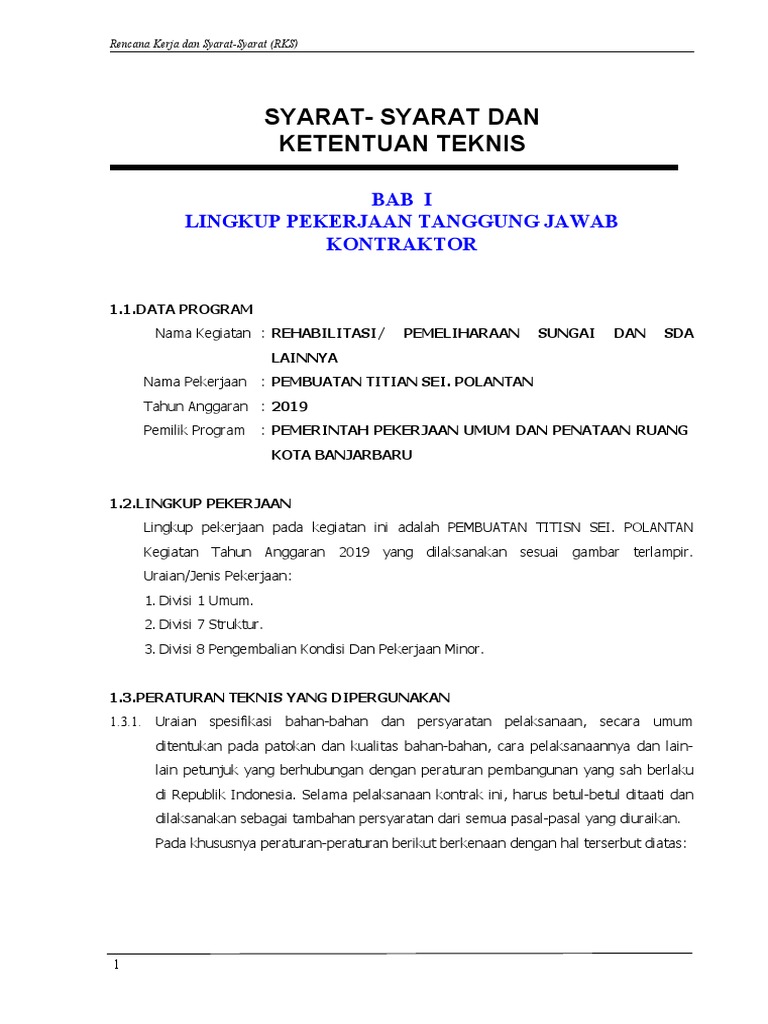 02 RKS-Jembatan KW 5 | PDF