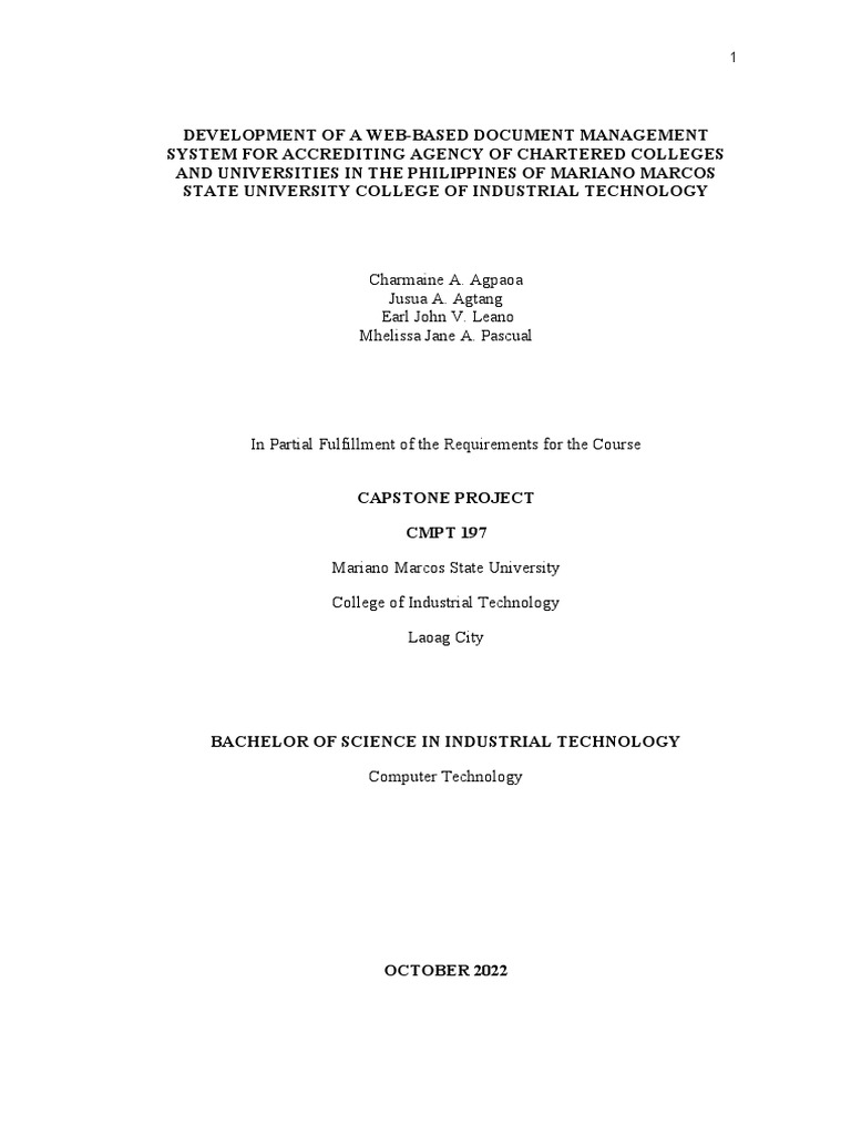 Web-Based Document Management System for AACUP CIT Campus | PDF | World Wide Web | Internet & Web