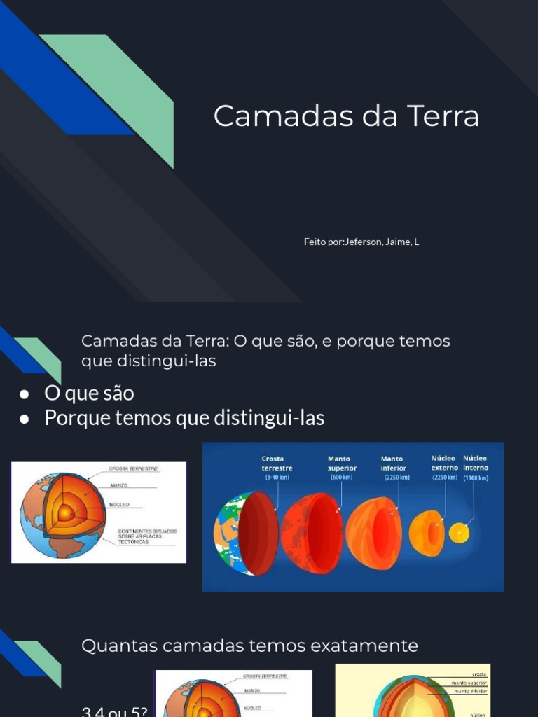 Camadas Da Terra | PDF