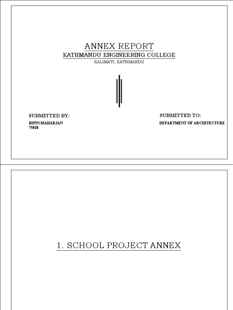 Annex Report | PDF