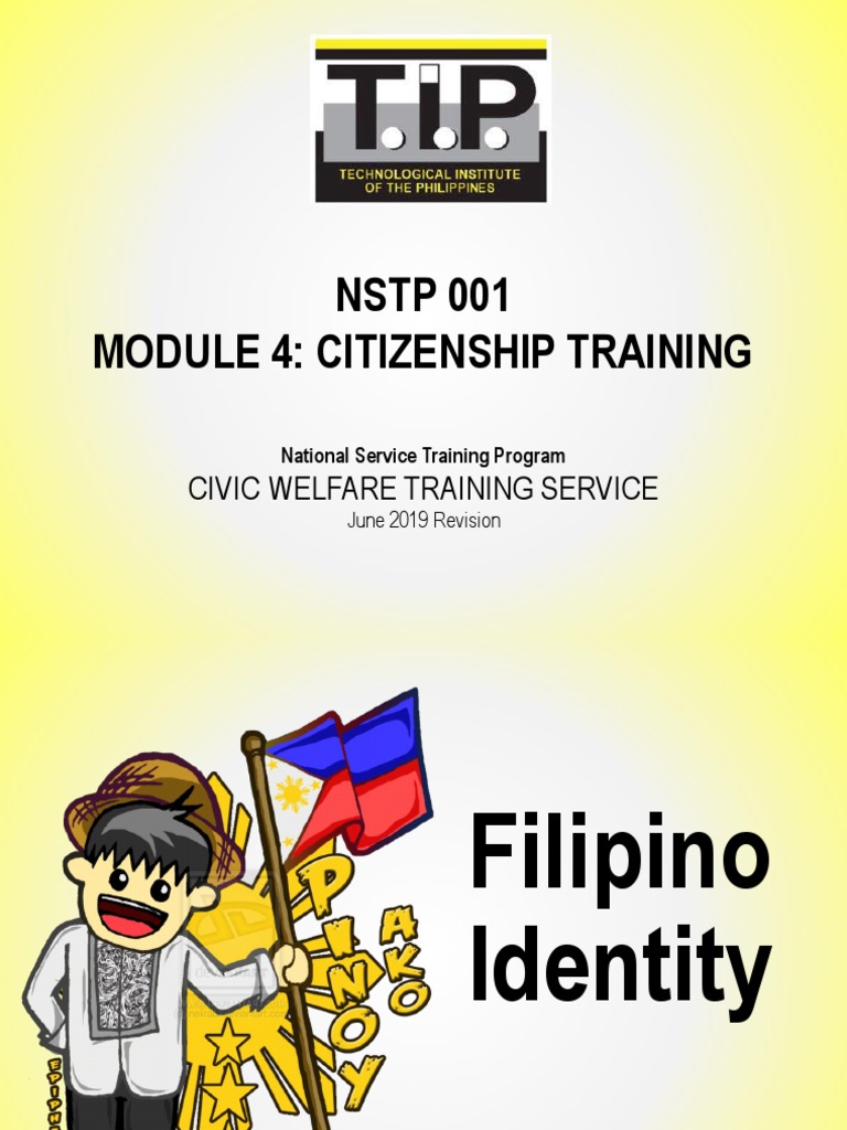 Module 4 NSTP Filipino Identity | Download Free PDF | Philippines | Parenting