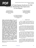 National Pathway for Cauda Equina Syndrome | PDF | Magnetic Resonance ...