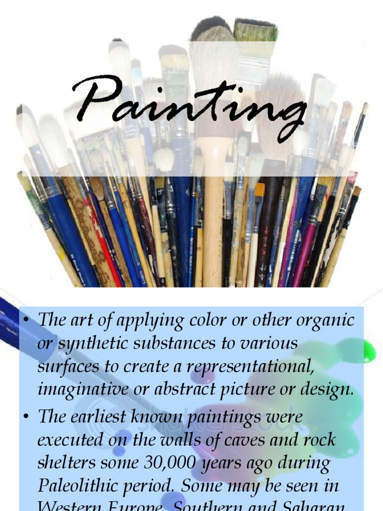 Painting and Sculpture PDF | PDF | Paintings | Acrylic Paint