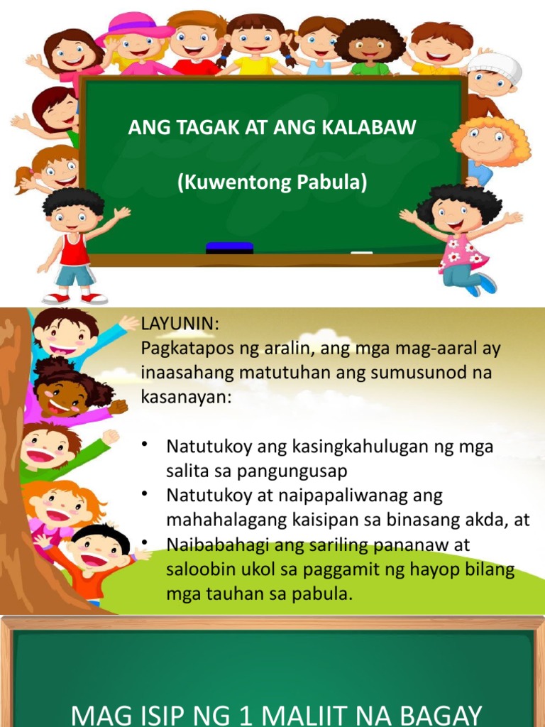 Ang Tagak Ang Kalabaw | PDF
