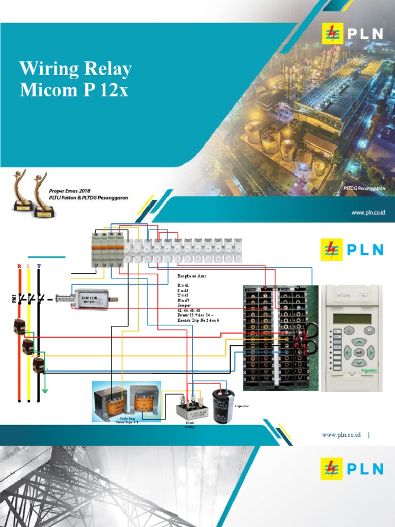 WIRING RELAY MICOM Praktek Bikin | PDF