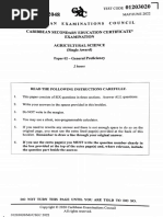 Csec Integrated Science Paper 1 2023 | PDF