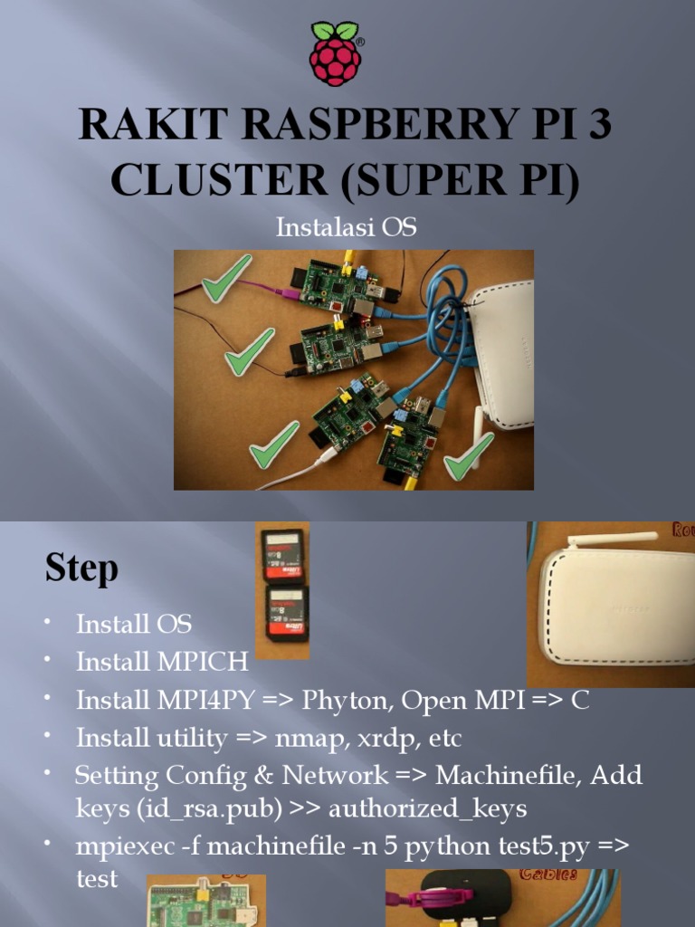 Cluster Server - Instalasi MPICH | PDF