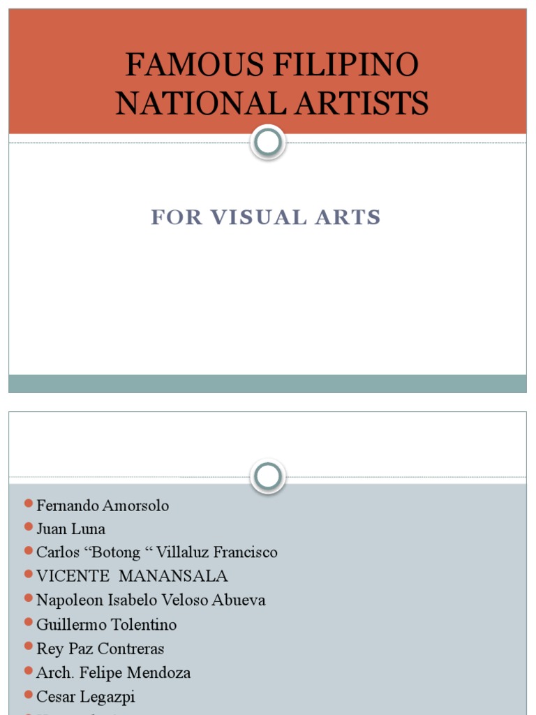 Fernando Amorsolo: First National Artist | PDF | Philippines