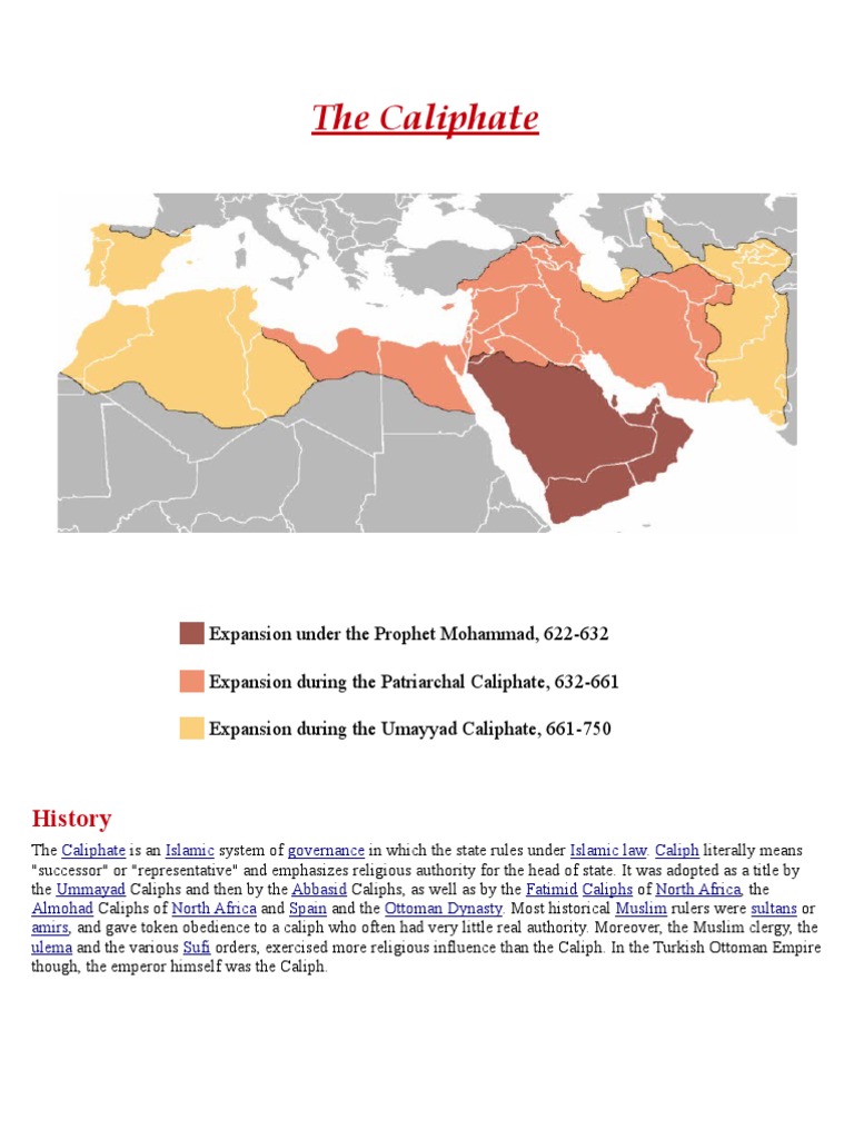 Caliphate Dynasties | PDF | Caliphate | Islamic Branches