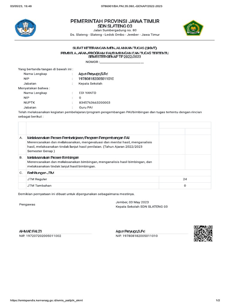 SKMT Emis Slateng 03 PDF | PDF