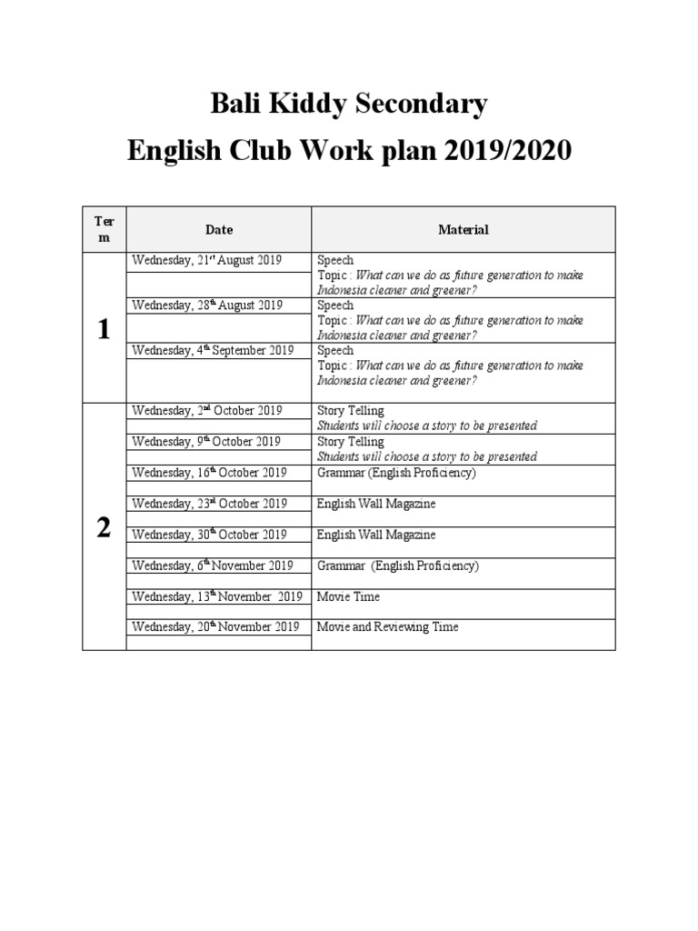 English CLub | PDF | Foreign Language Studies
