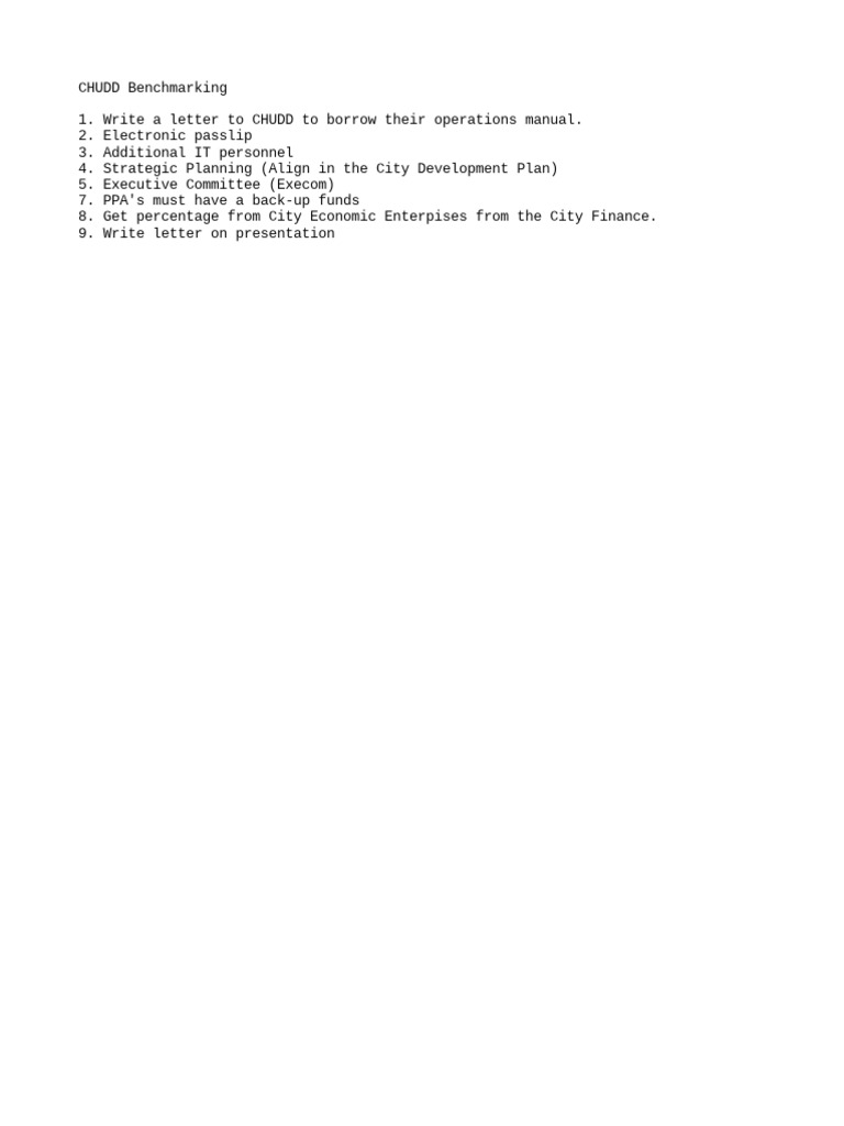 CHUDD | PDF