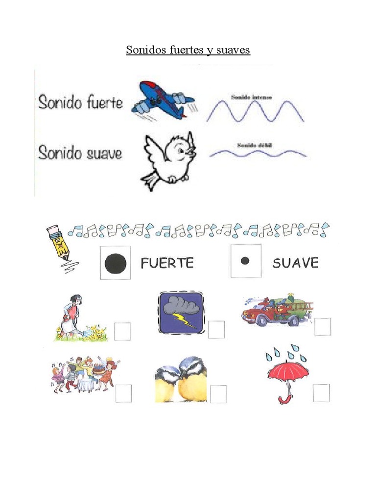 Sonido Fuerte - Suave | PDF