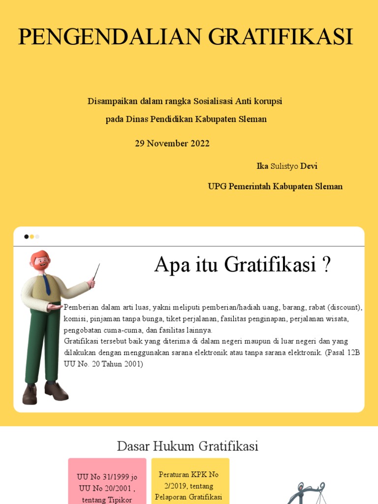 Pengendalian Gratifikasi | PDF