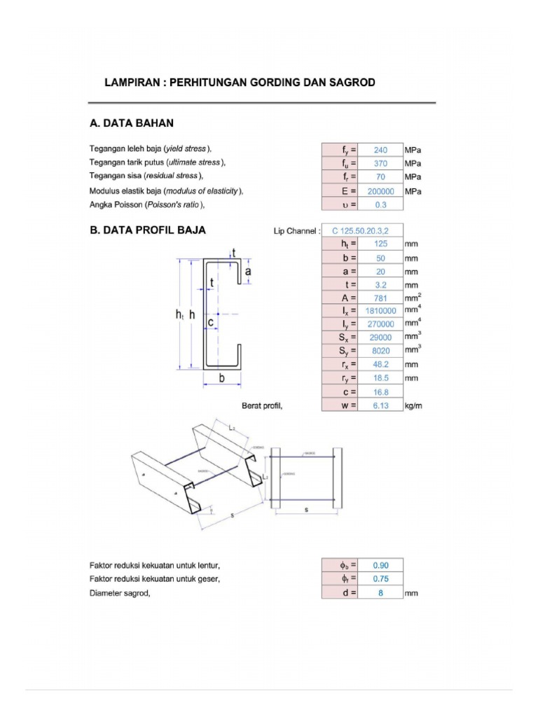 Gording PDF | PDF