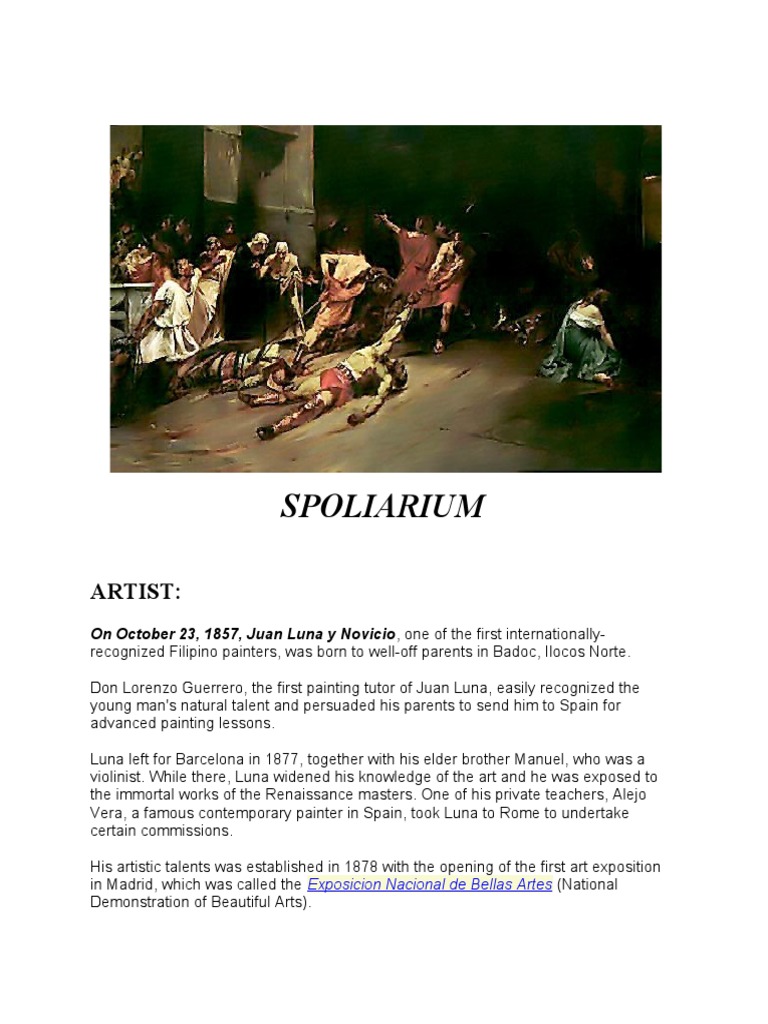 SPOLIARIUM | PDF