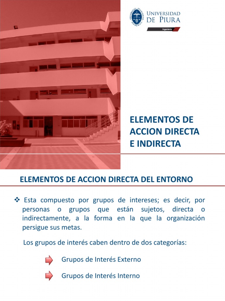 Elementos de Acción Directa e Indirecta | PDF | Economias | Business