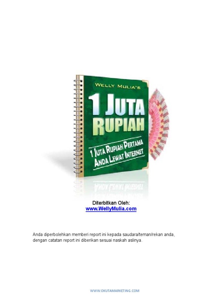 1 Juta Pertama Anda Lewat Internet | PDF