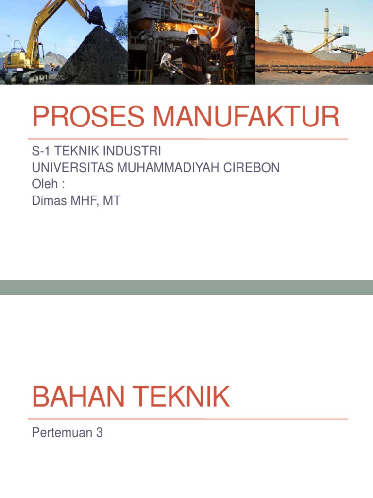 Proses Manufaktur | PDF