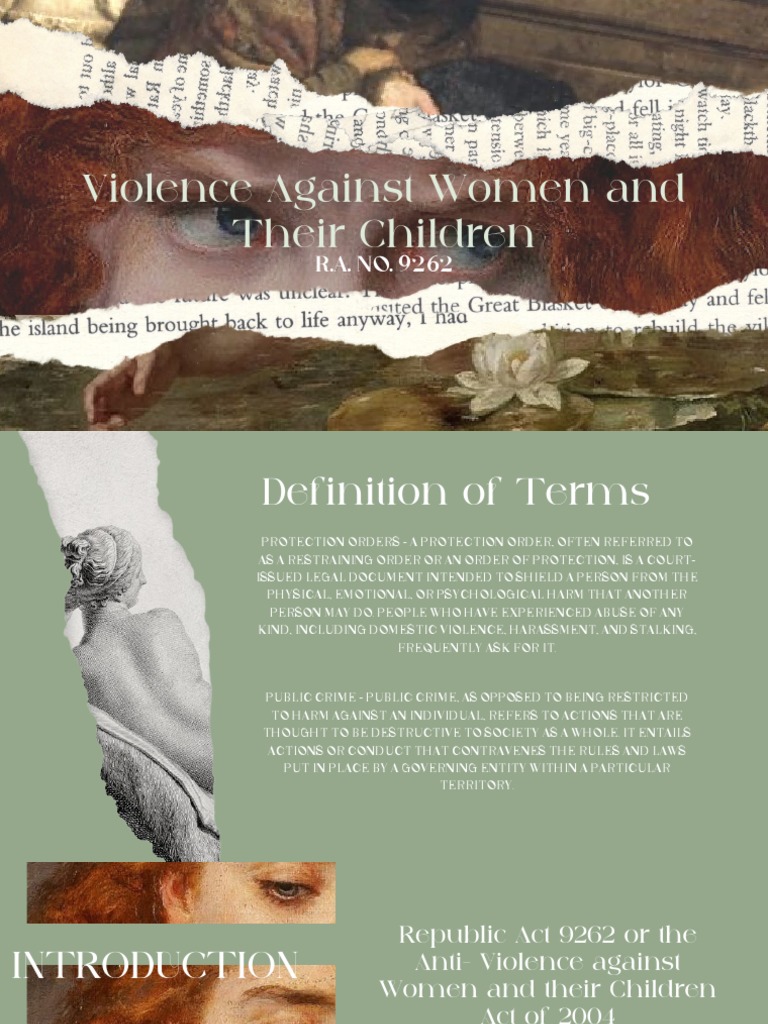 Understanding RA 9262: VAWC Protection | PDF | Restraining Order | Violence