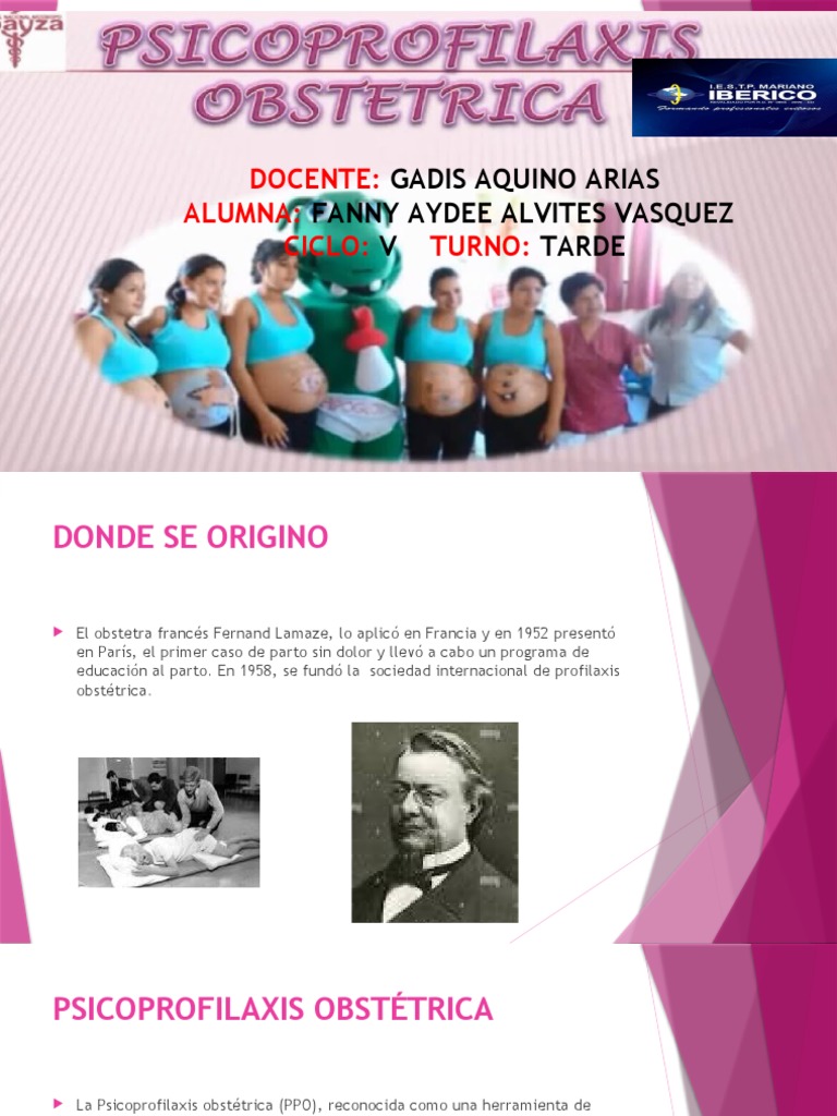 Psicoprofilaxis Obstetrica | PDF | Parto | El embarazo