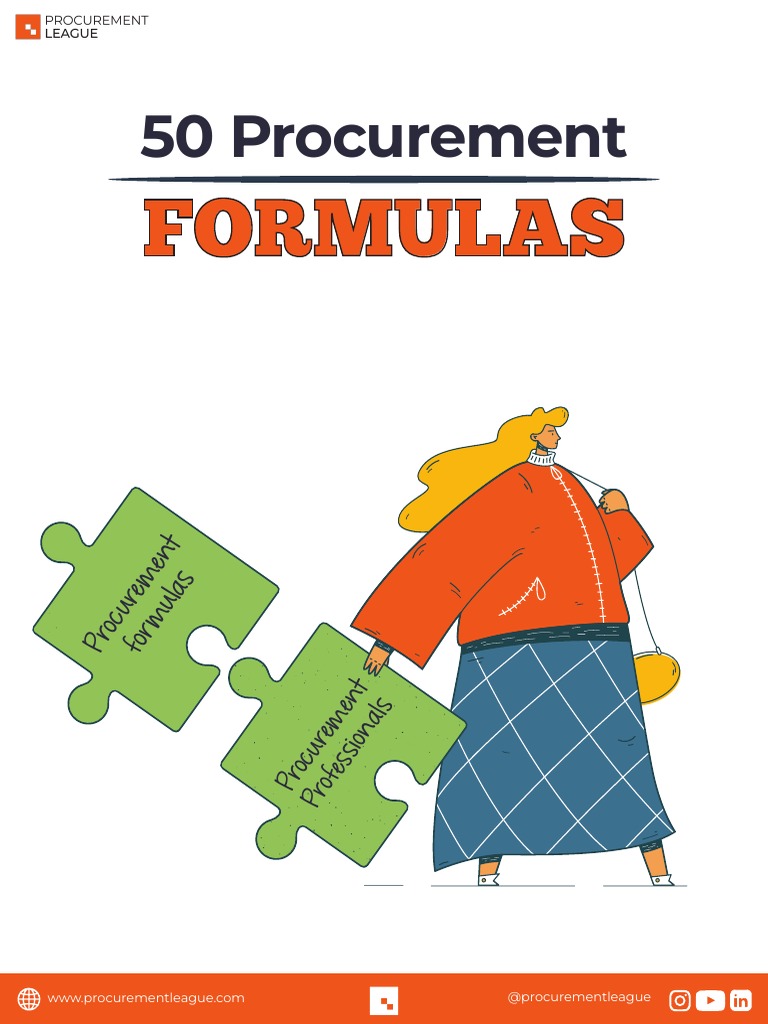 50 Procurement Formulas! | PDF | Procurement | Net Present Value