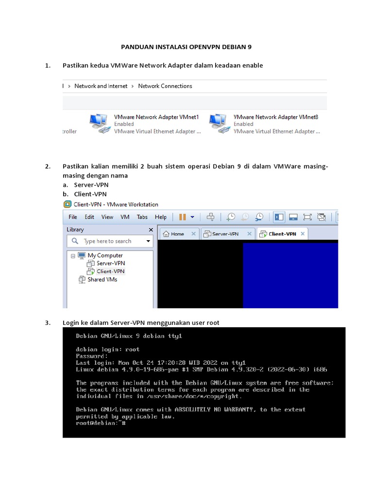 Panduan Lengkap Instalasi dan Konfigurasi OpenVPN di Debian 9 untuk ...