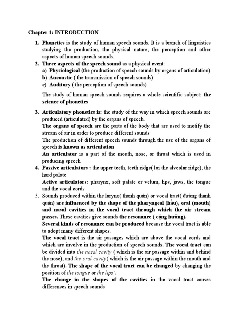 Phonetics | PDF | Phonetics | Speech