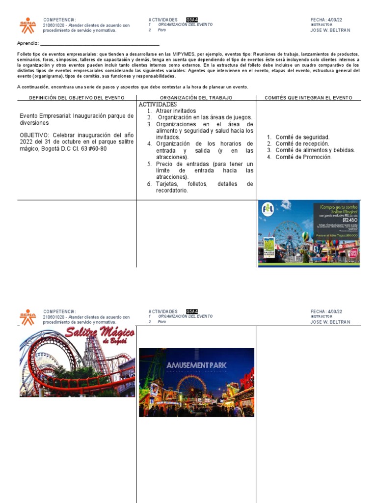 Folleto Sena 2 | PDF