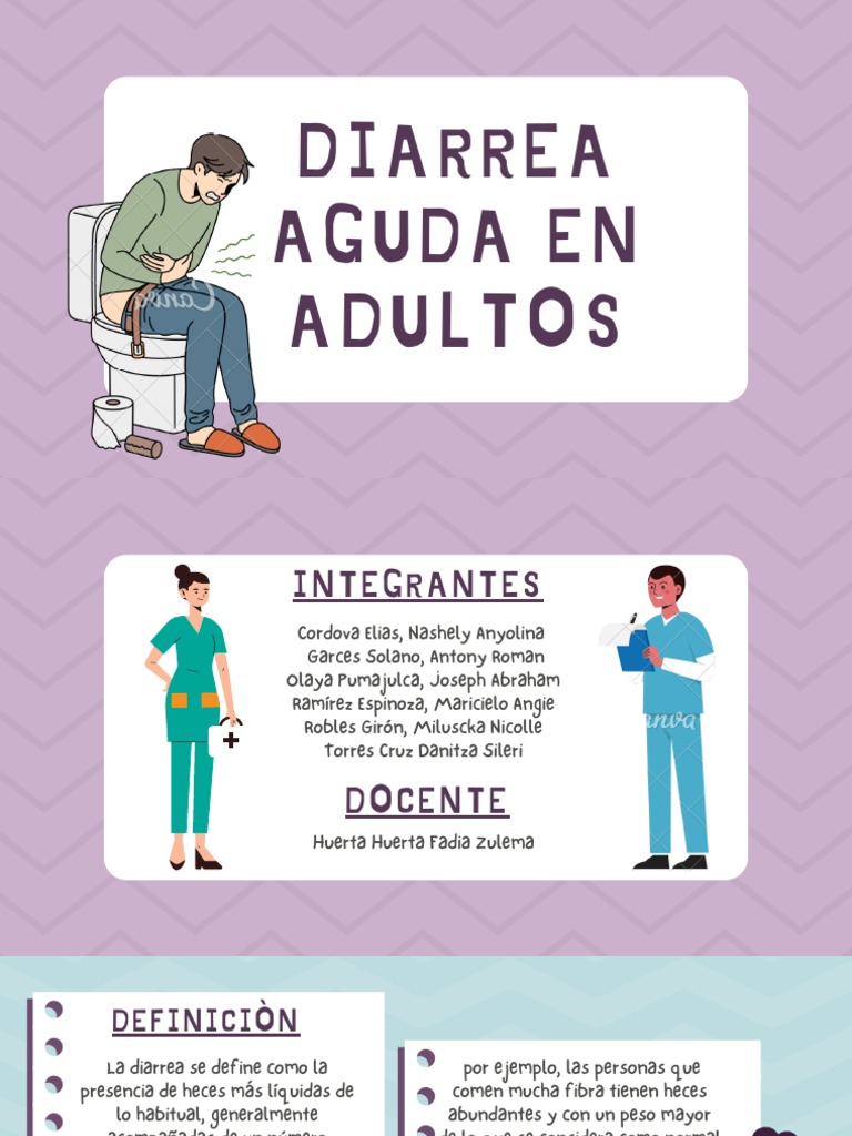 Diarrea Aguda en Adultos | PDF | Diarrea | Heces