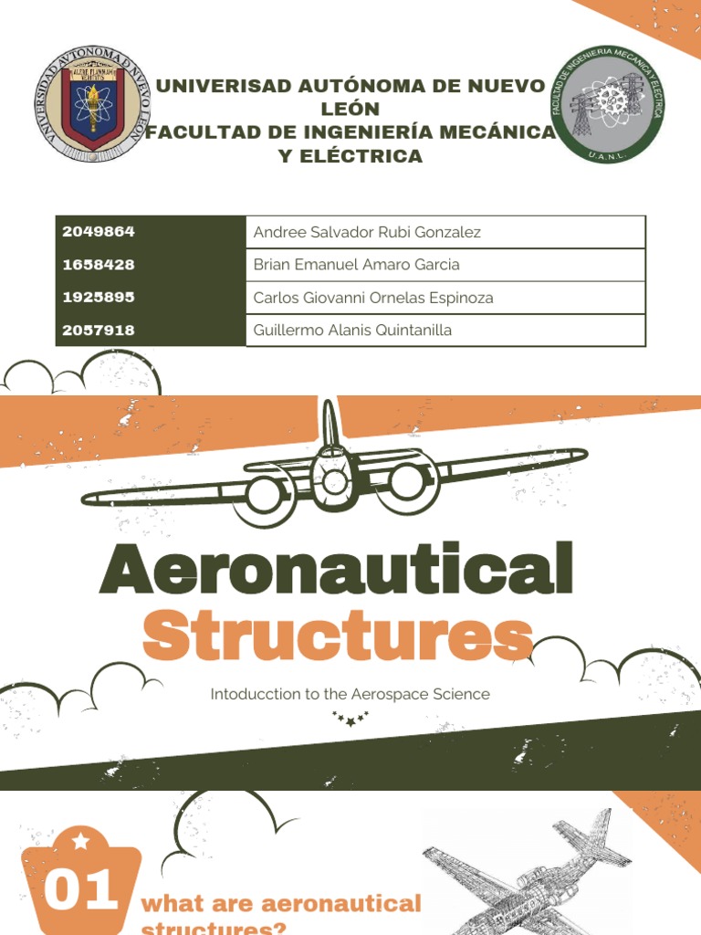 Aeronautical Structures Overview | PDF | Flight Control Surfaces | Composite Material